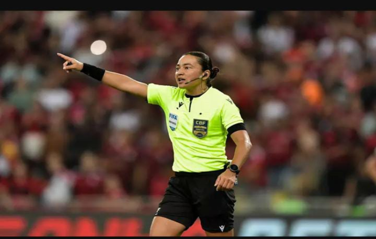 Edna Alves, árbitra da Fifa, está escalada para apitar a final da Taça ...